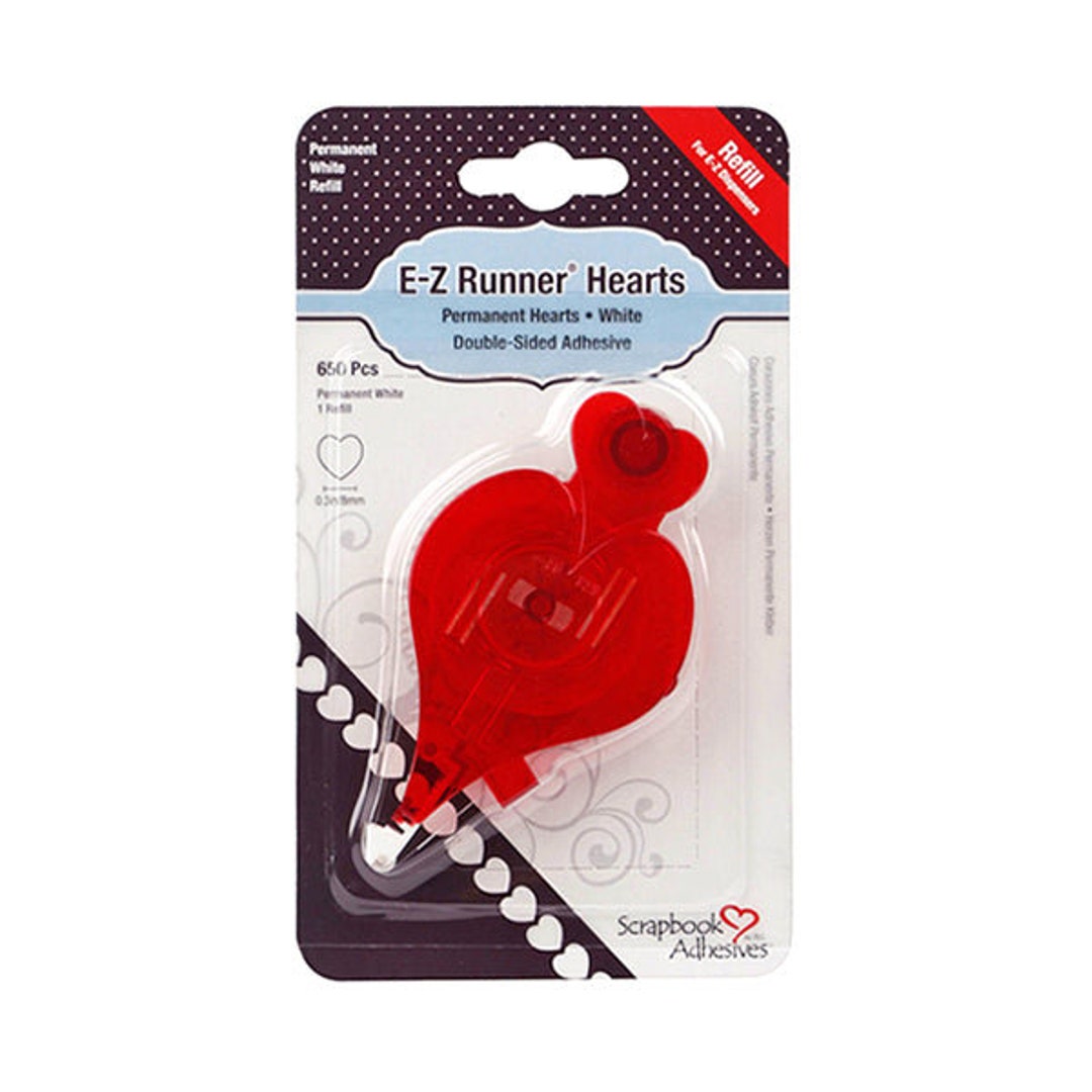 Scrapbook Adhesives E-Z Runner® Hearts Refill - Etsy