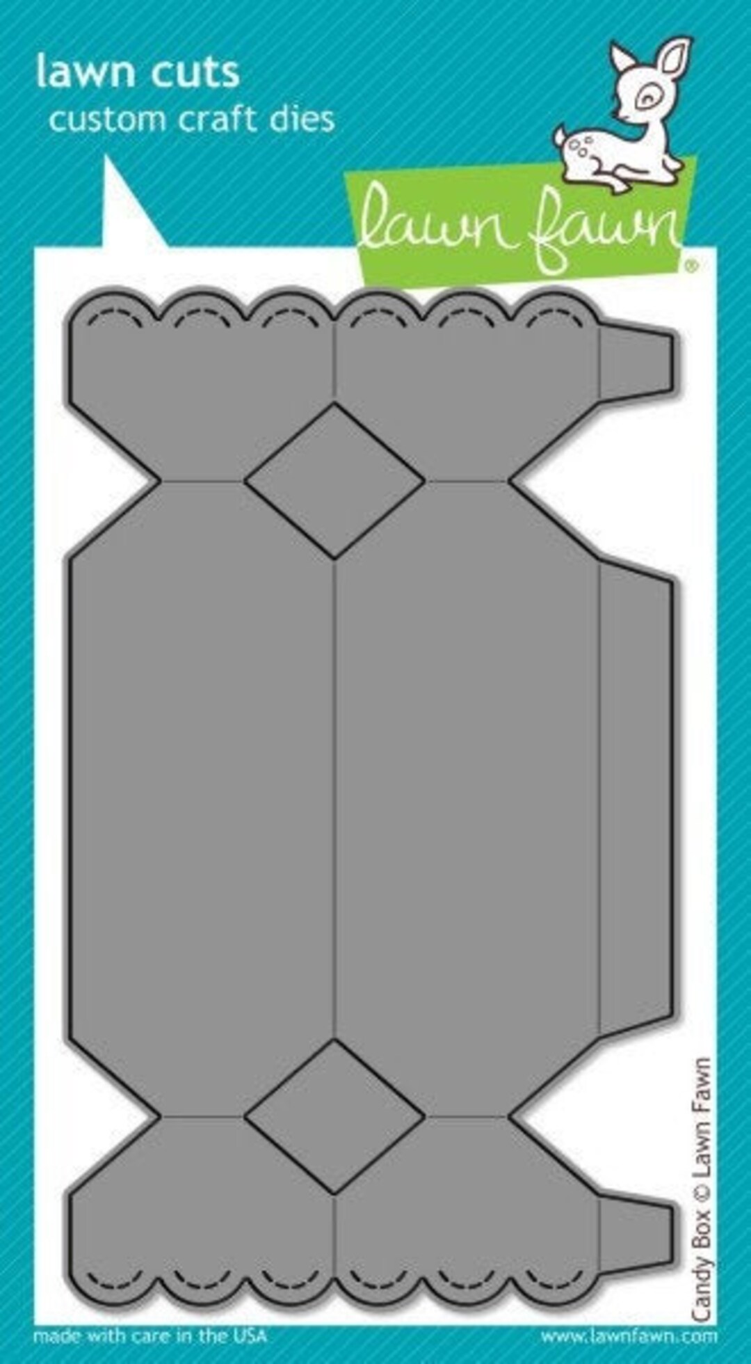 Lawn Fawn-lawn Cuts-candy Box - Etsy