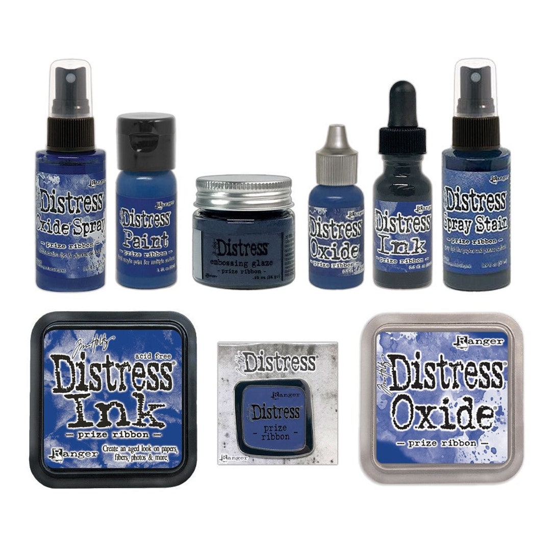 Tim Holtz Distress: Prize Ribbon Bundle With Pin (july 2021 New Color ...