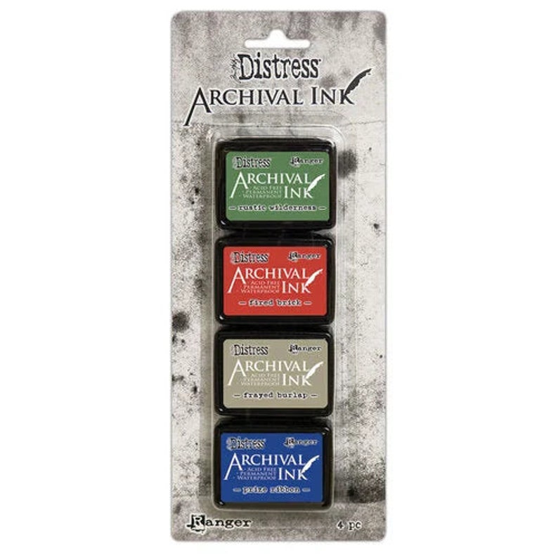 Ranger Ink - Tim Holtz - Distress Archival Ink Pads - Mini Kit 06 - Etsy
