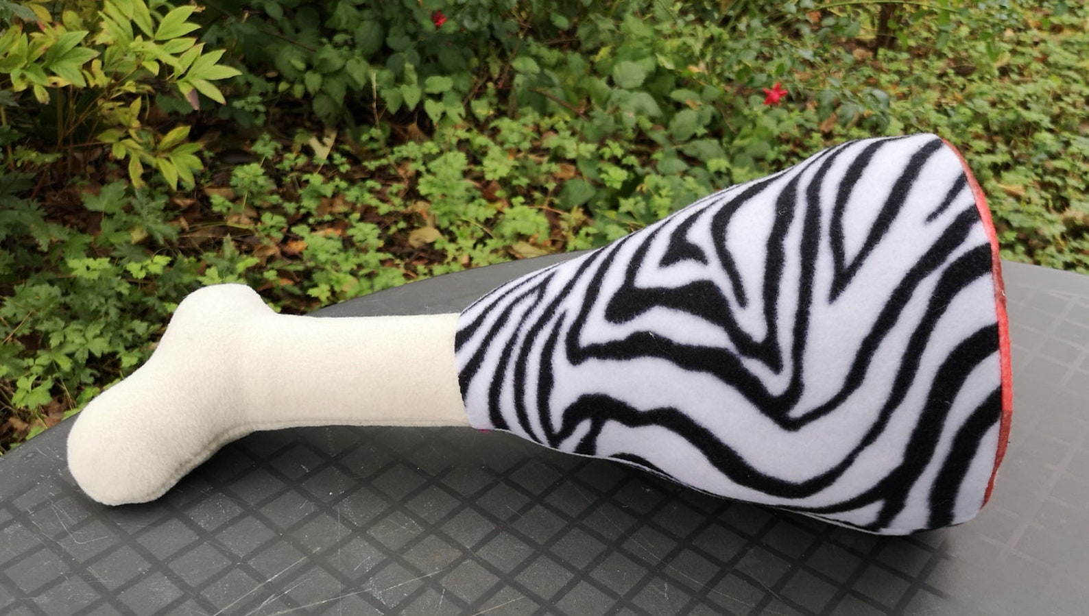 Zebra Leg Plush Prop - Etsy