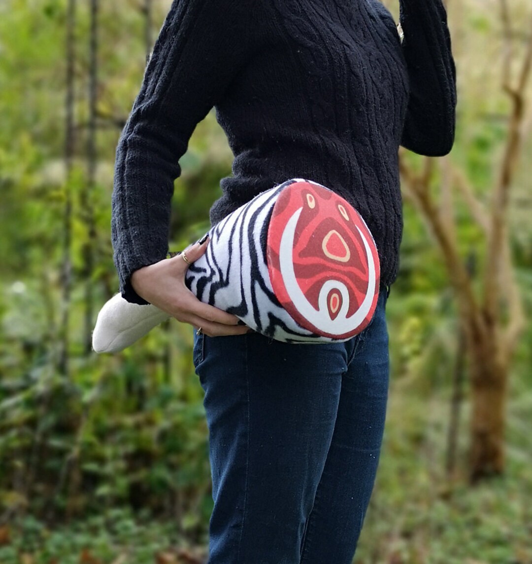 Zebra Leg Plush Prop - Etsy