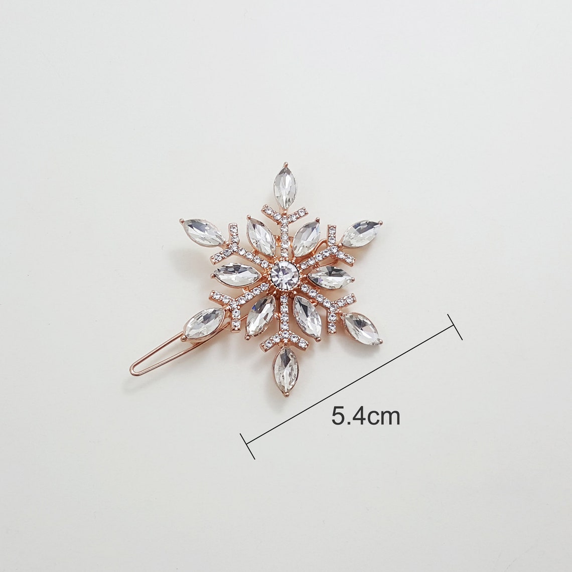 Christmas Hair Accessories Snowflake Hair Clips Snow Flakes - Etsy