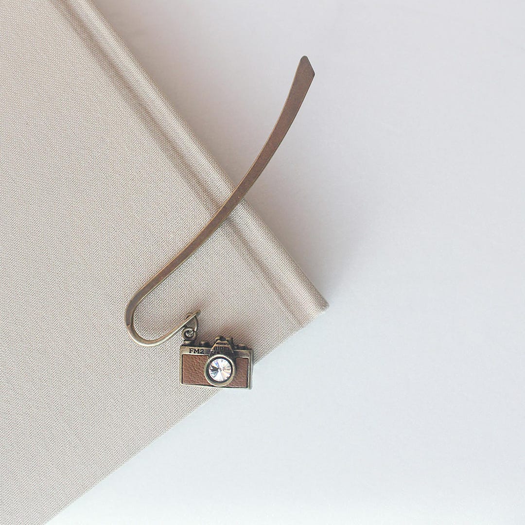 Brown Camera Bookmarks, Cameras, Mini Camera,bookmark Gift, Gift for ...
