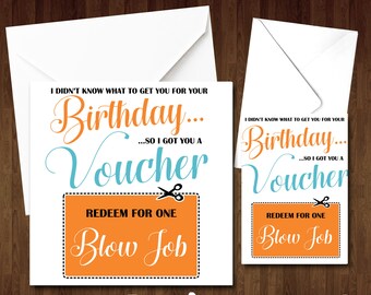 Funny vouchers | Etsy