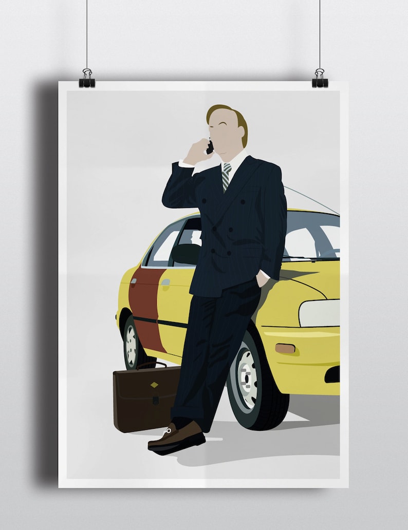 Better Call Saul Saul Goodman Minimalist Print Poster Better - Etsy