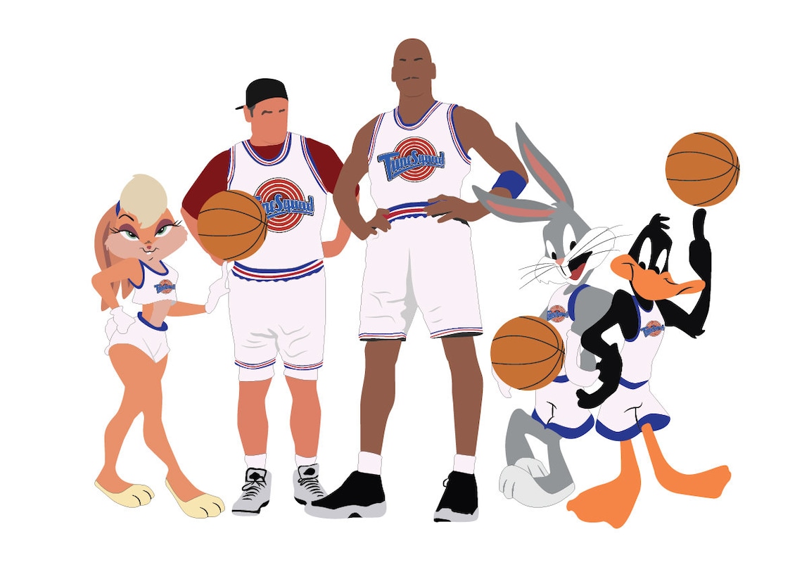 Space Jam Tune Squad Minimalist Print Poster Space Jam Tune - Etsy