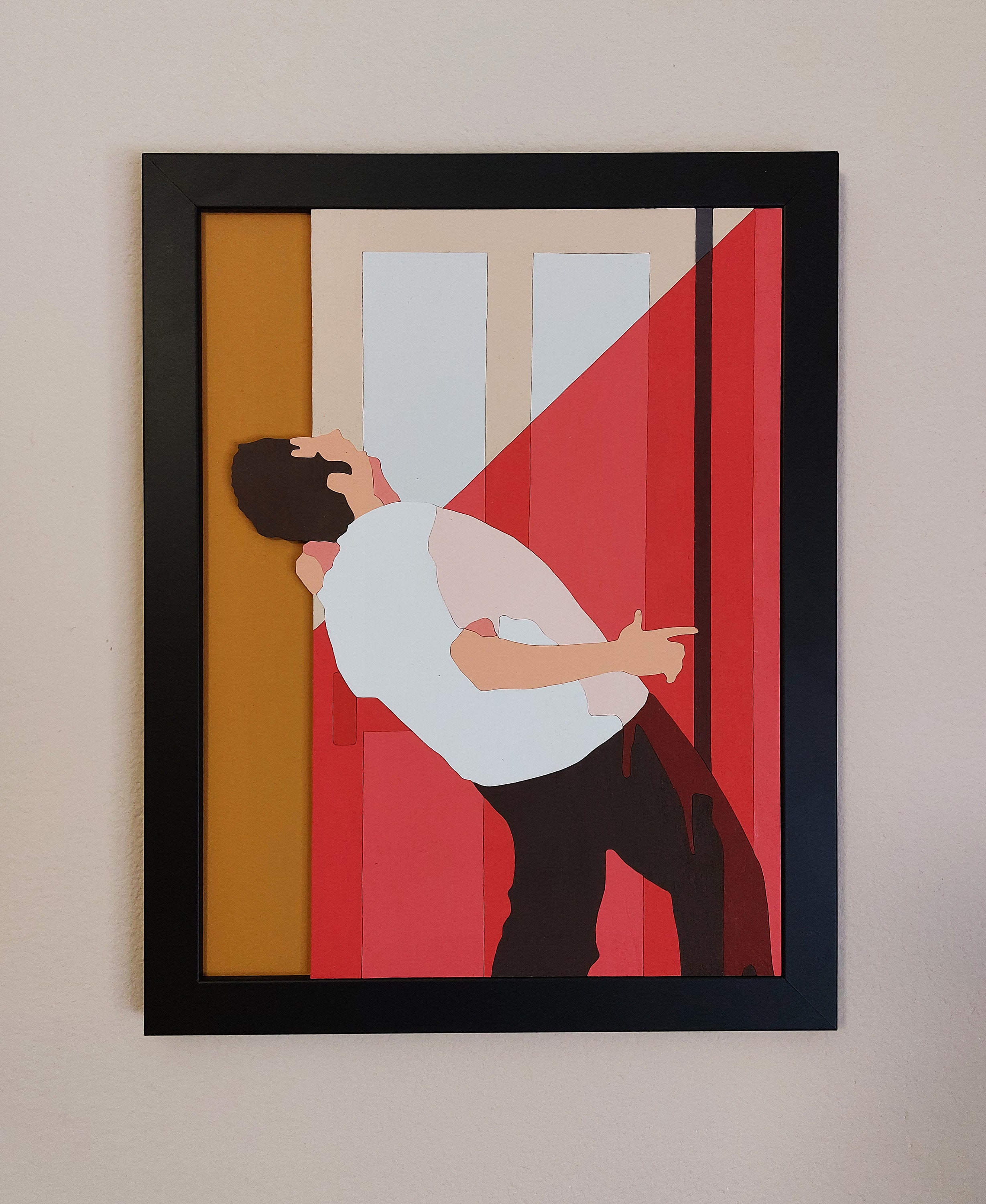 The Chicken Roaster Scene, Kramer Wall Art, 3D Seinfeld Framed Wall Ar ...