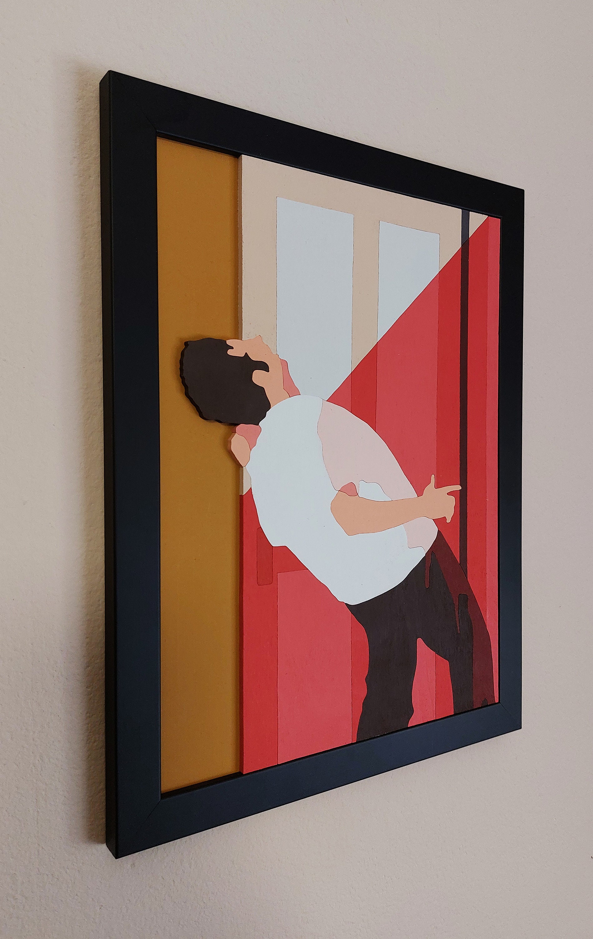 The Chicken Roaster Scene, Kramer Wall Art, 3D Seinfeld Framed Wall Ar ...