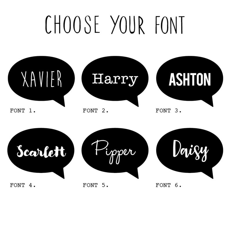 Speech Bubble Wall Sticker Wall Decals Nursery & Kids - Etsy