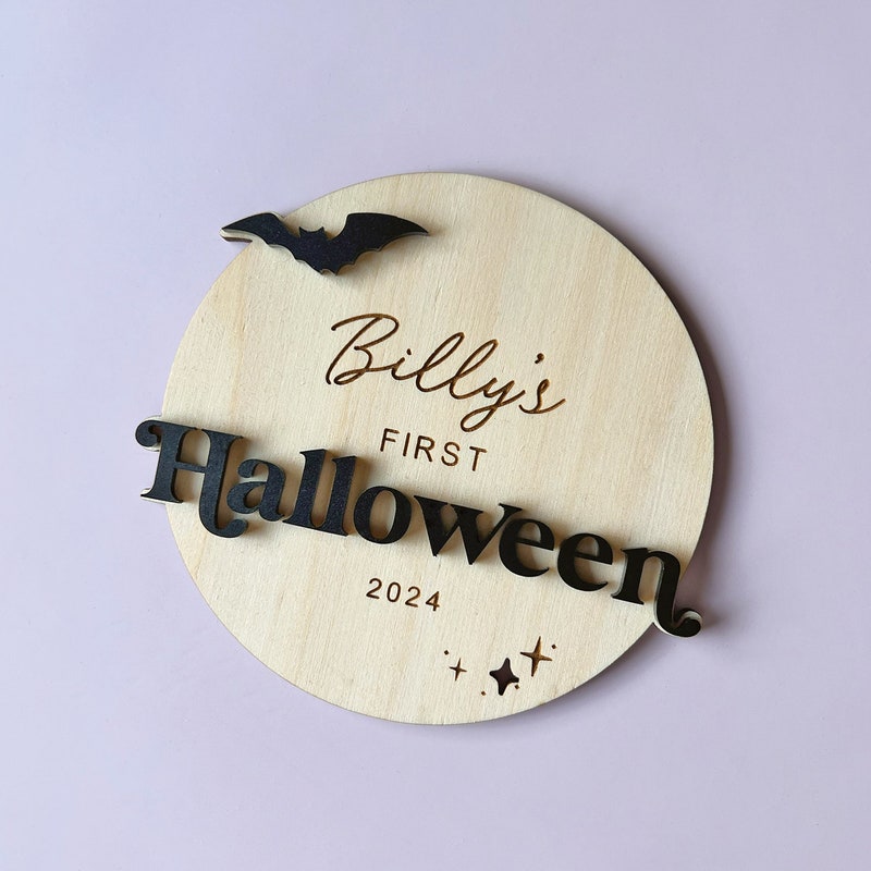 My First Halloween Svg - Etsy