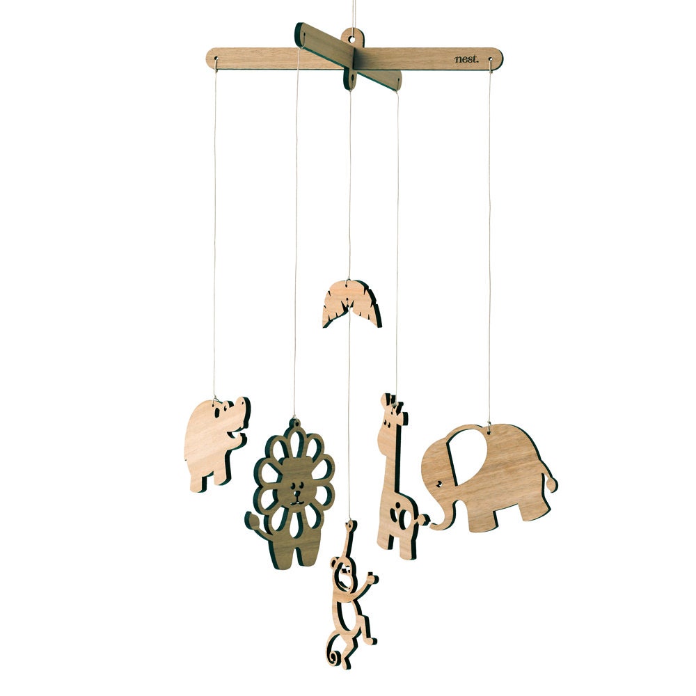 Jungle Mobile | Nursery Mobile | Laser Cut Nursery & Kids Decor - Etsy ...