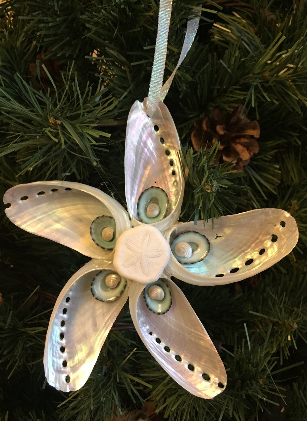 Abalone Shell Flower - Etsy