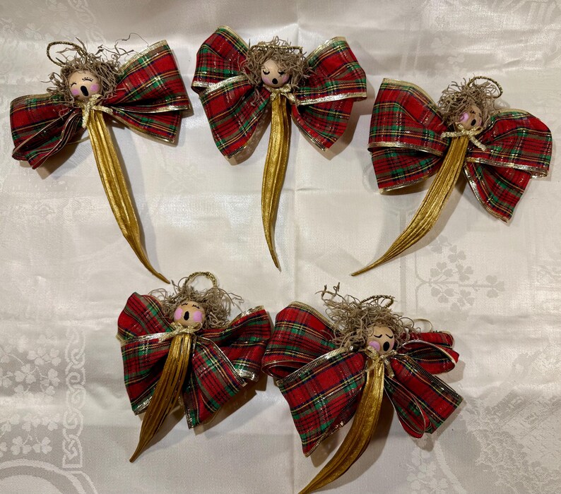 Unique~ Dried Okra Angel Ornament - Etsy