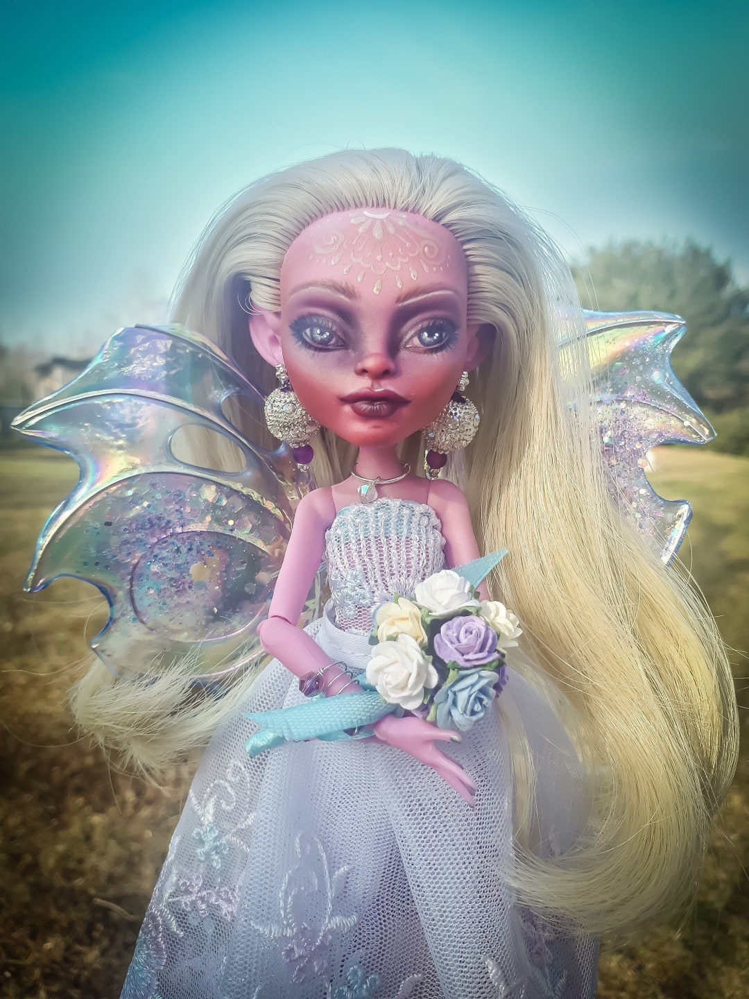 OOAK Monster High Kjersti Trollson Fairy Doll - Etsy
