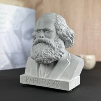 3D Printed Karl Marx – Inspired Sculpture, Highgate Cemetery Memorial ...