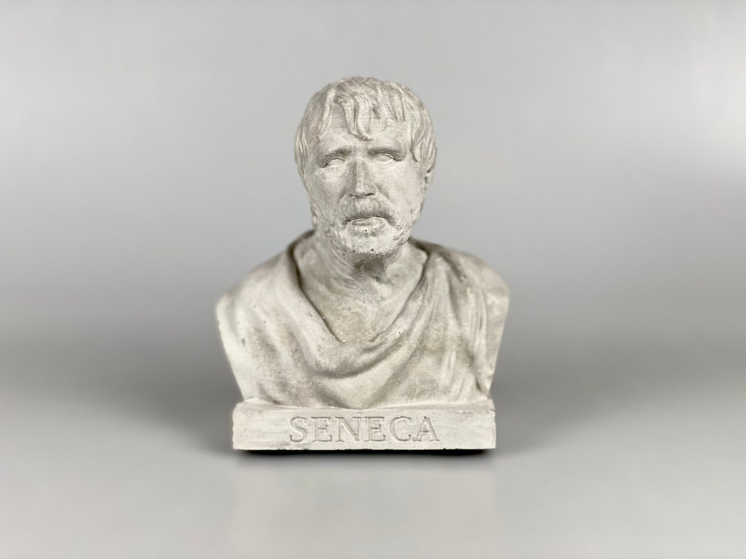 SENECA Premium Beton Büste Römische Kaiser Statue Stoische - Etsy.de