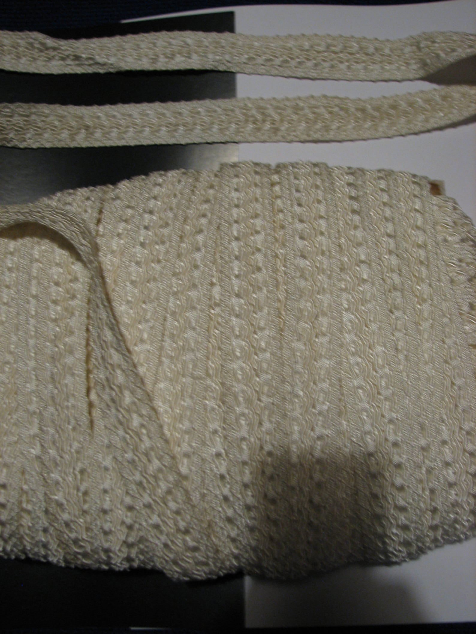 Vintage Ivory White Rayon Braided Trim, 7/8 Inch Wide, Lovely Wedding ...