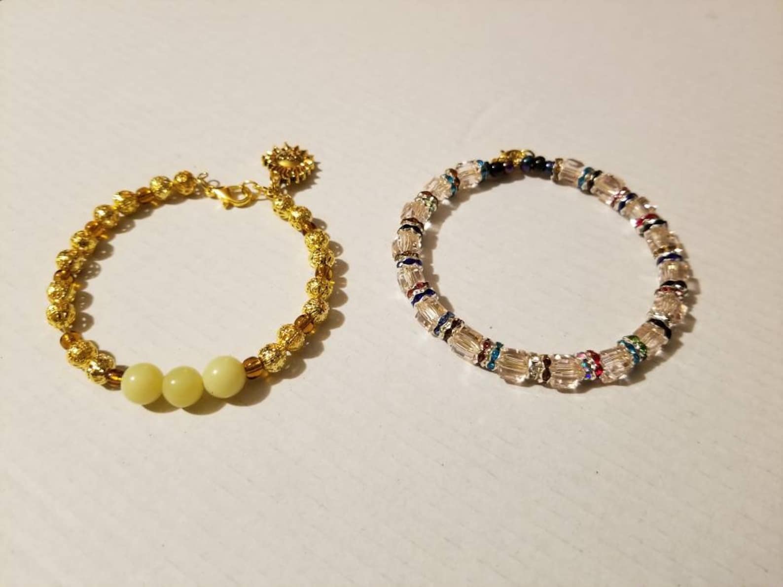 Beautiful Beaded Bangle Bracelets - Etsy