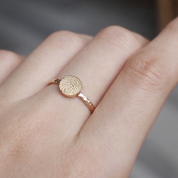 Ring Fingerprint - Etsy