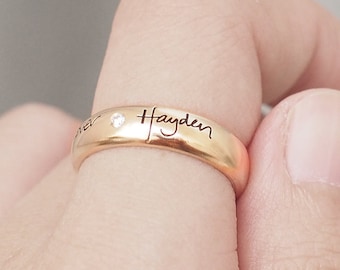 Signature ring | Etsy