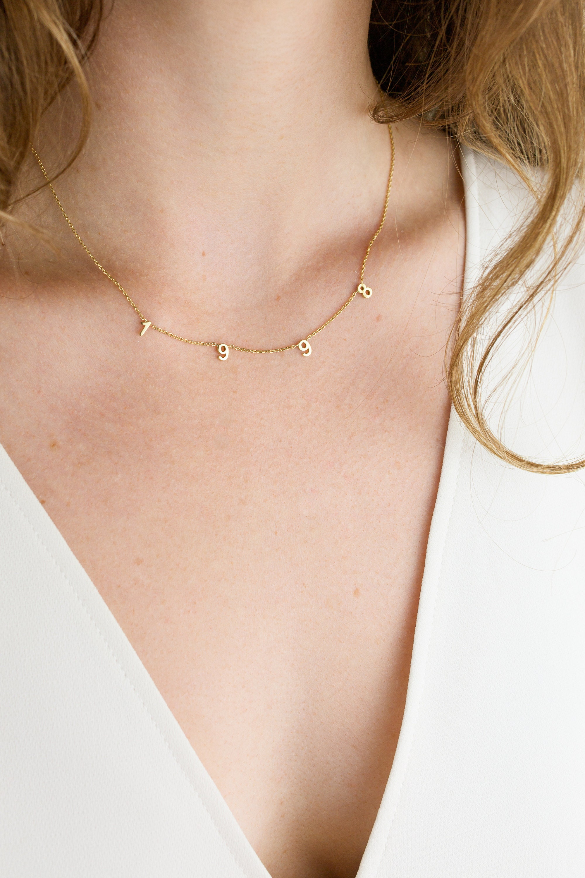 Dainty Custom Letter Necklace Letter Choker Necklace - Etsy Canada