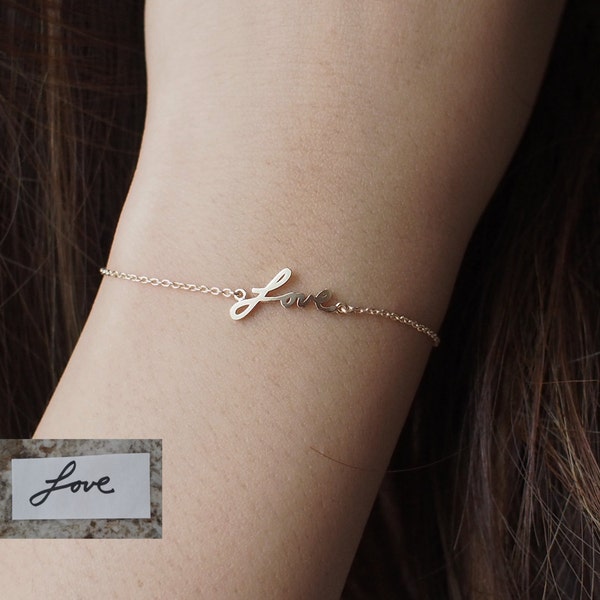 Signature Bracelet - Etsy