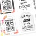 Printable Teacher Appreciation Tags, I Love That You're My Teacher ...