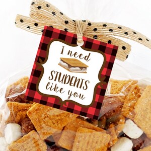 Printable I Need SMORE Students Like You Tags | Printable Student ...