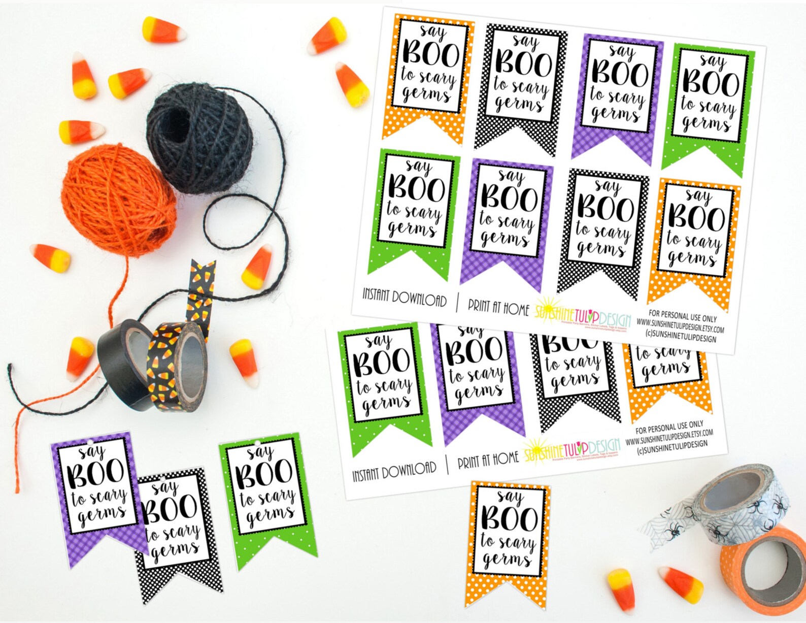 Printable Teacher Appreciation HALLOWEEN Tags Say BOO to - Etsy