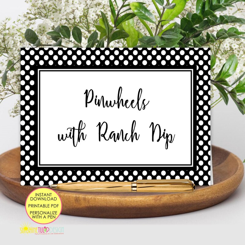 Polka Dot Table - Etsy