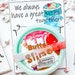 Printable Slime Valentines Cards, Kid's Valentine's Cards, Instant ...