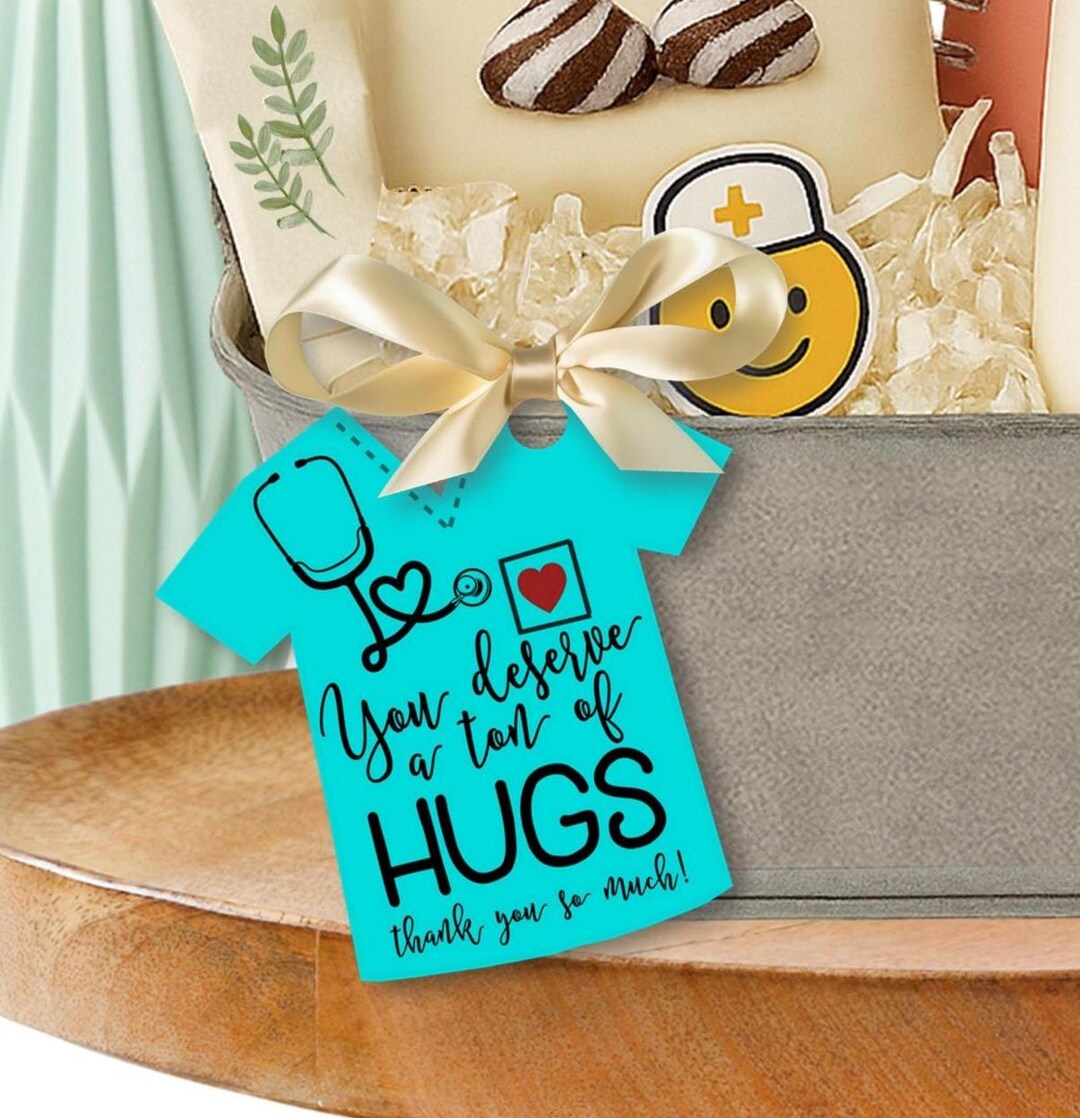 Printable Nurse Appreciation Gift Tag | Nurse Week Gift Tags | You ...