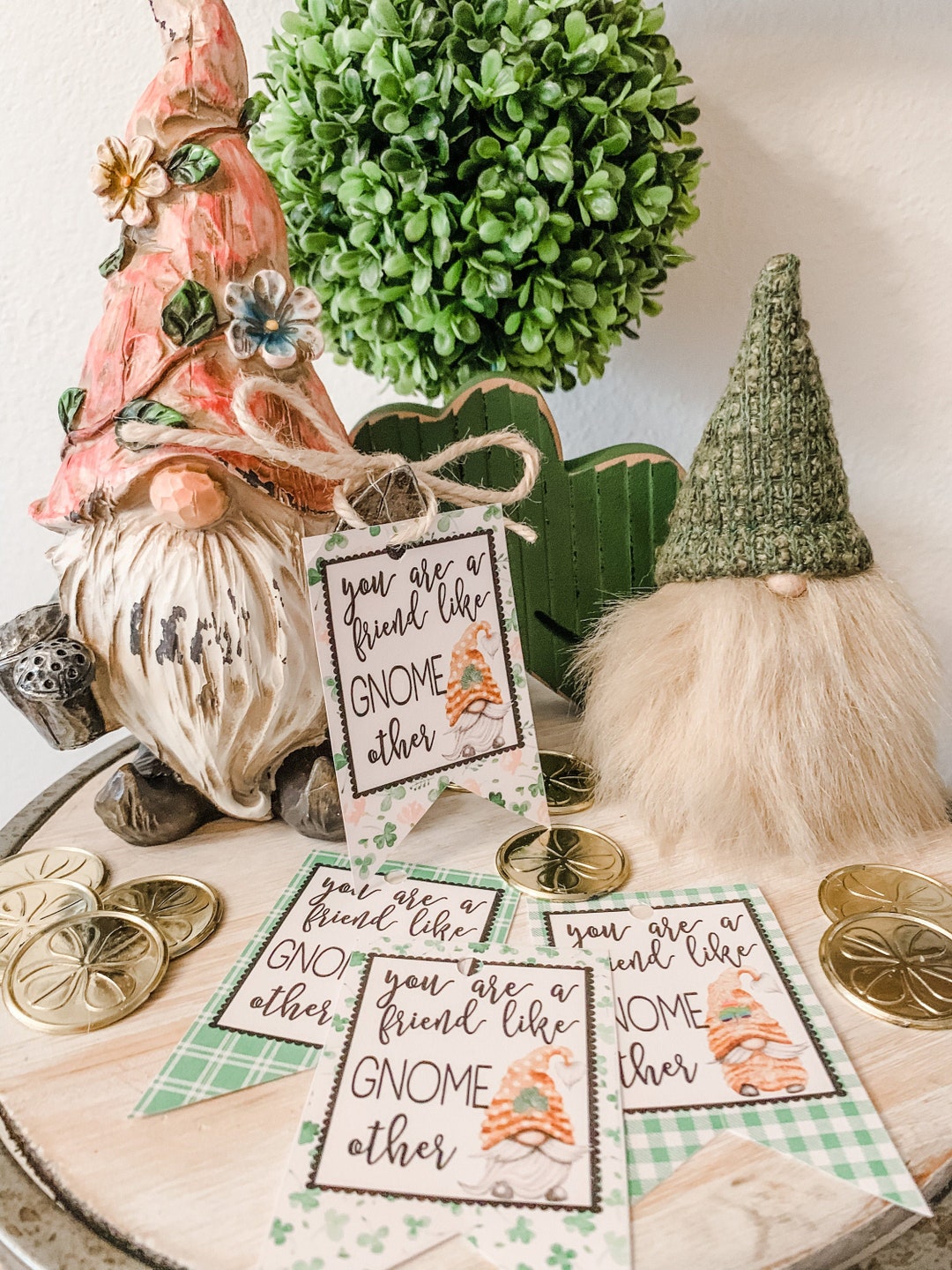 Printable St Patrick's Day Gift Tags, A Friend Like Gnome Other Gift ...