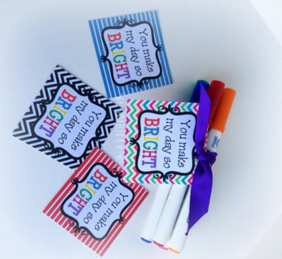 Teacher Appreciation Stickers Tags Labels and Cupcake Topper | Etsy