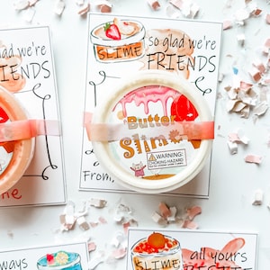 Printable Slime Valentines Cards, Kid's Valentine's Cards, Instant ...