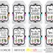 Printable Teacher Appreciation Gift Tags, Welcome Back to School Tags ...