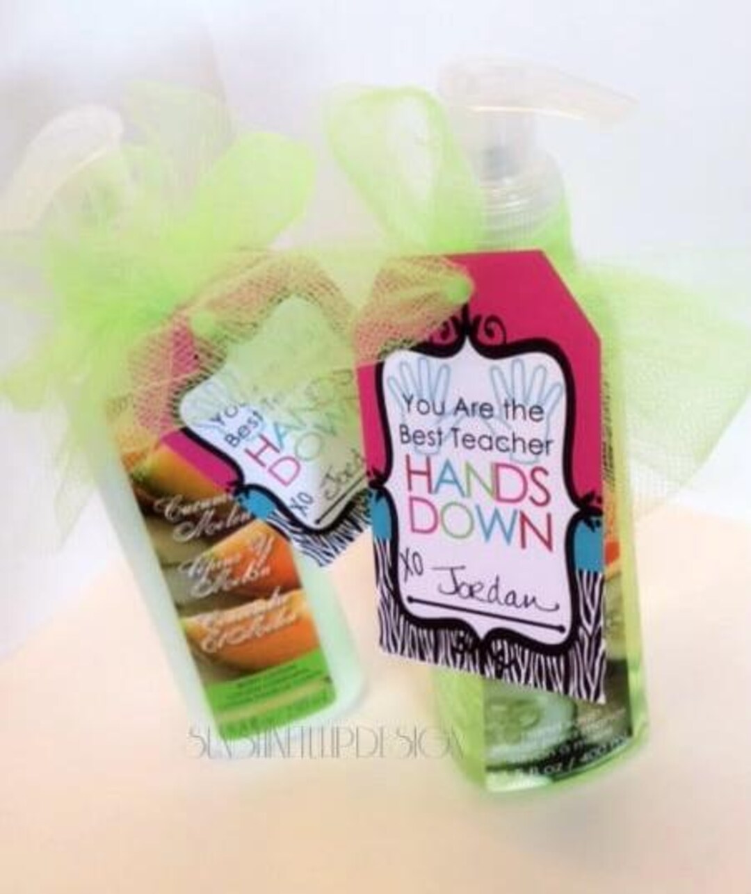 Teacher Appreciation Best Teacher HANDS DOWN Gift Tags by ...