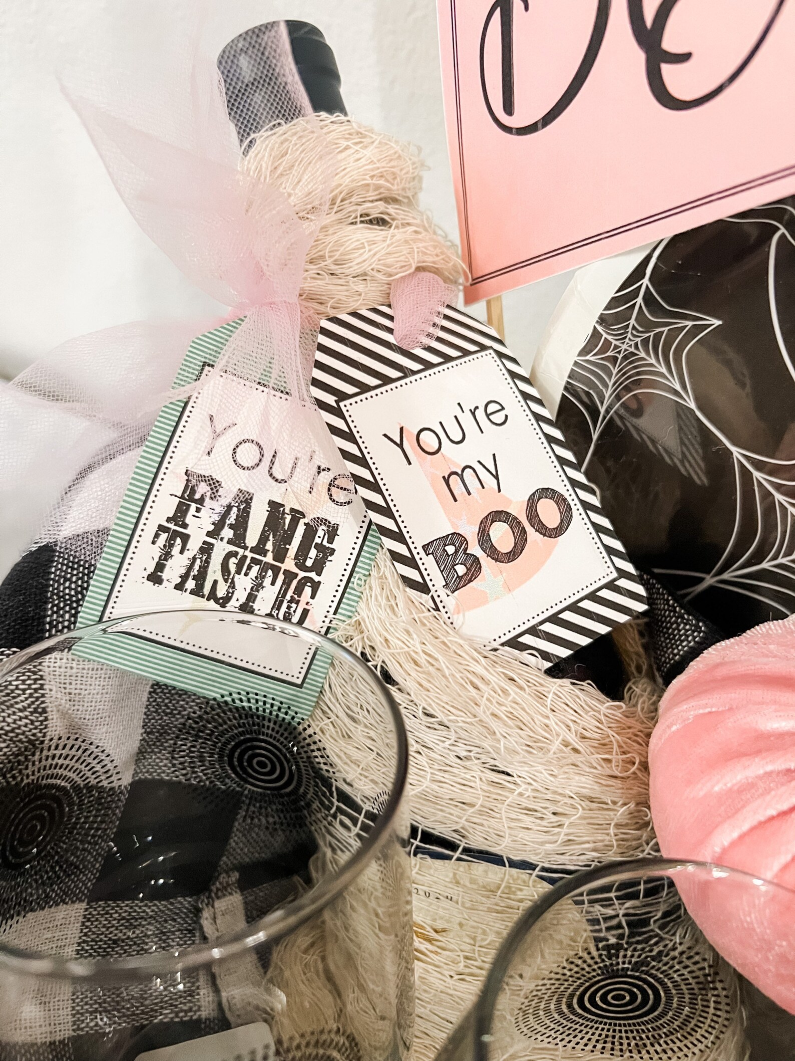 Printable BOO Basket Tags | You're My Boo Halloween Tags | Printable ...