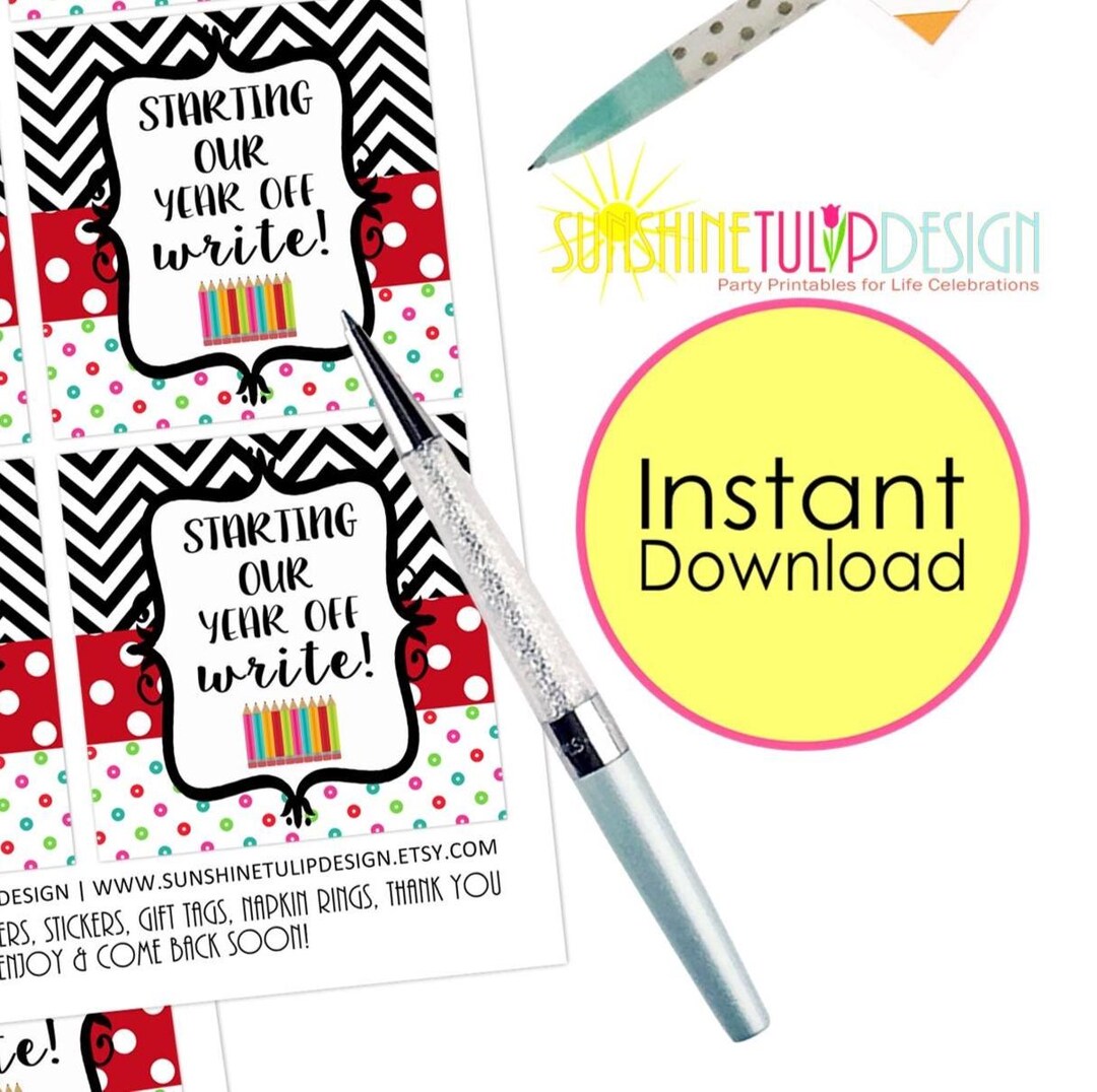 Printable Teacher Appreciation Gift Tags, Back to School, Start Our ...