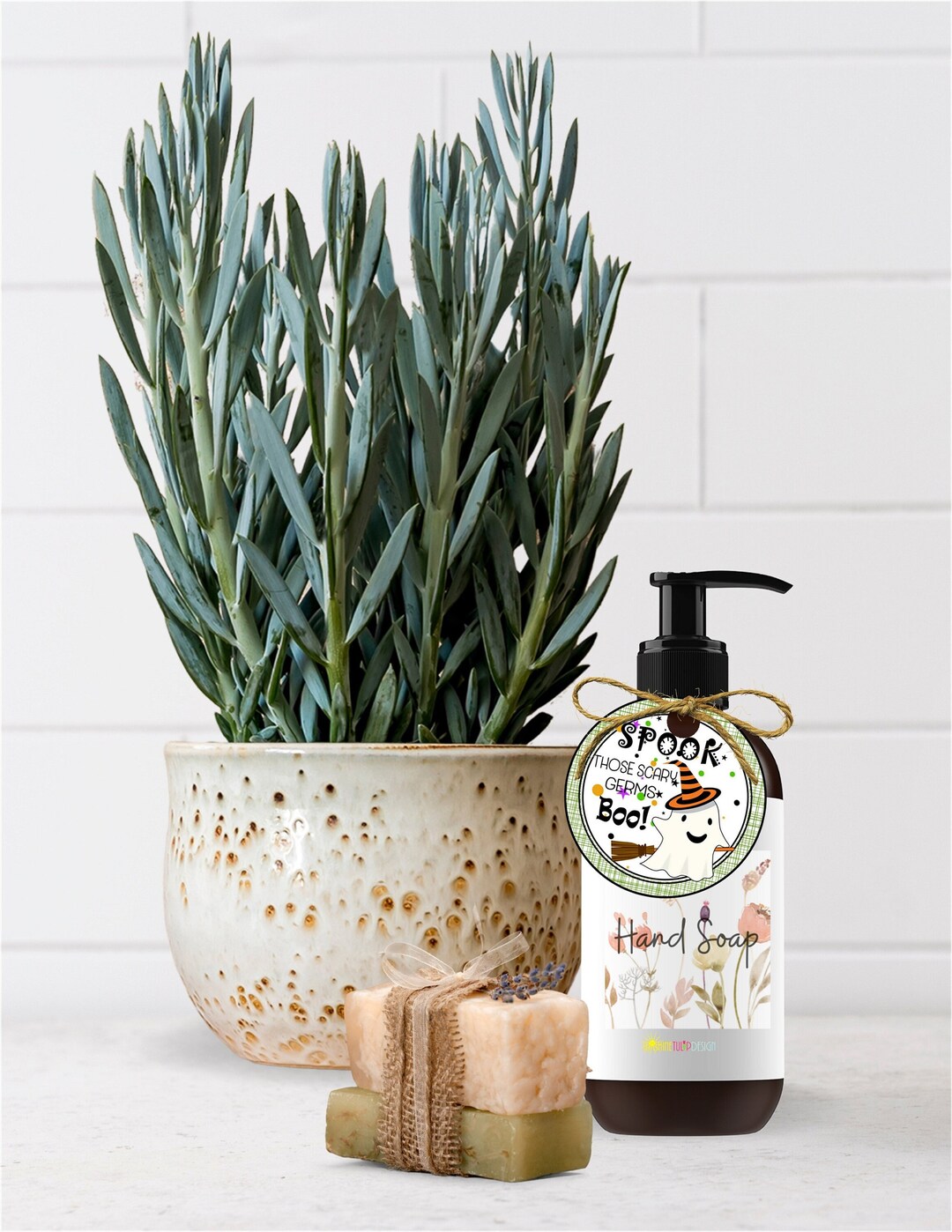 SPOOK Scary Germs Printable Tag | Printable Say Boo to Scary Germs ...