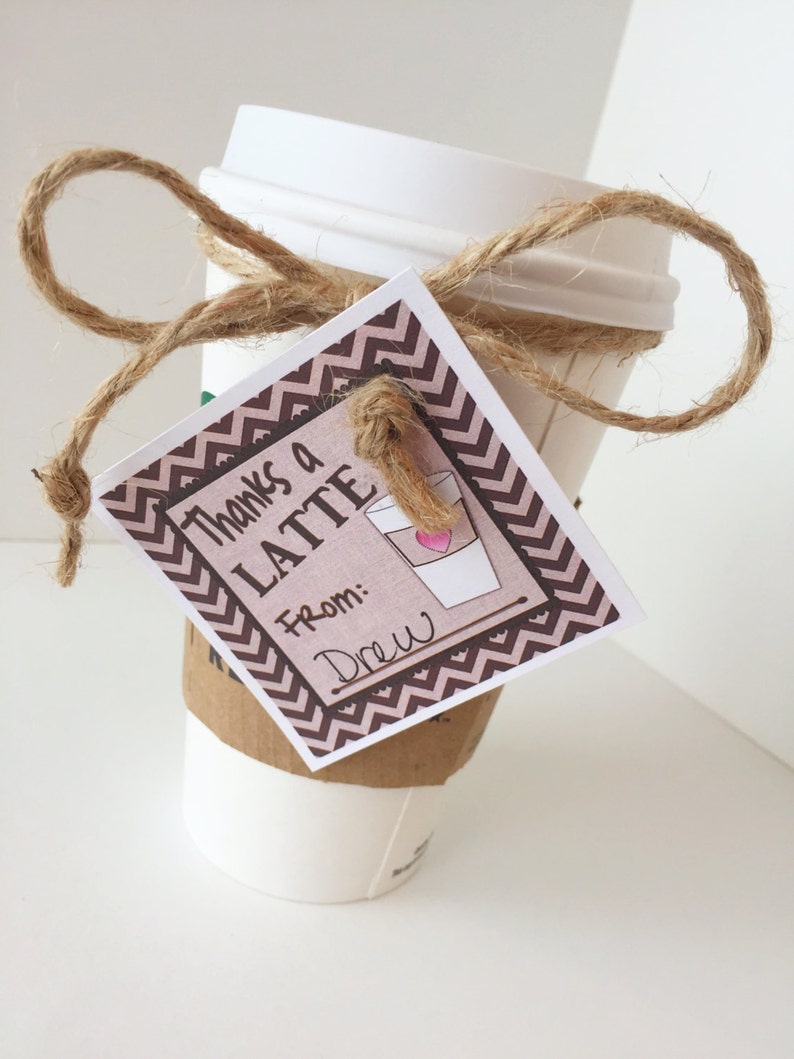 Teacher Appreciation Printable Coffee Tags by - Etsy UK