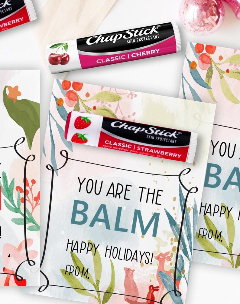 Teacher Appreciation Printable Tags, Printable You Are the BALM Gift ...