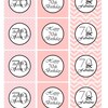 Printable 40 Rocks Cupcake Toppers, 40th Birthday Cupcake Toppers, Pink ...