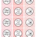 Printable 40 Rocks Cupcake Toppers, 40th Birthday Cupcake Toppers, Pink ...