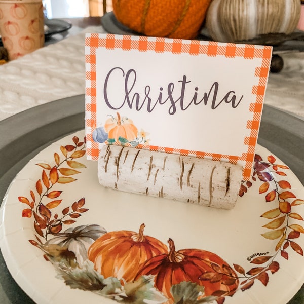 Table Tent Name Card - Etsy
