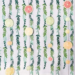 Printable Citrus Party Decorations, Printable Bridal Shower Decorations ...