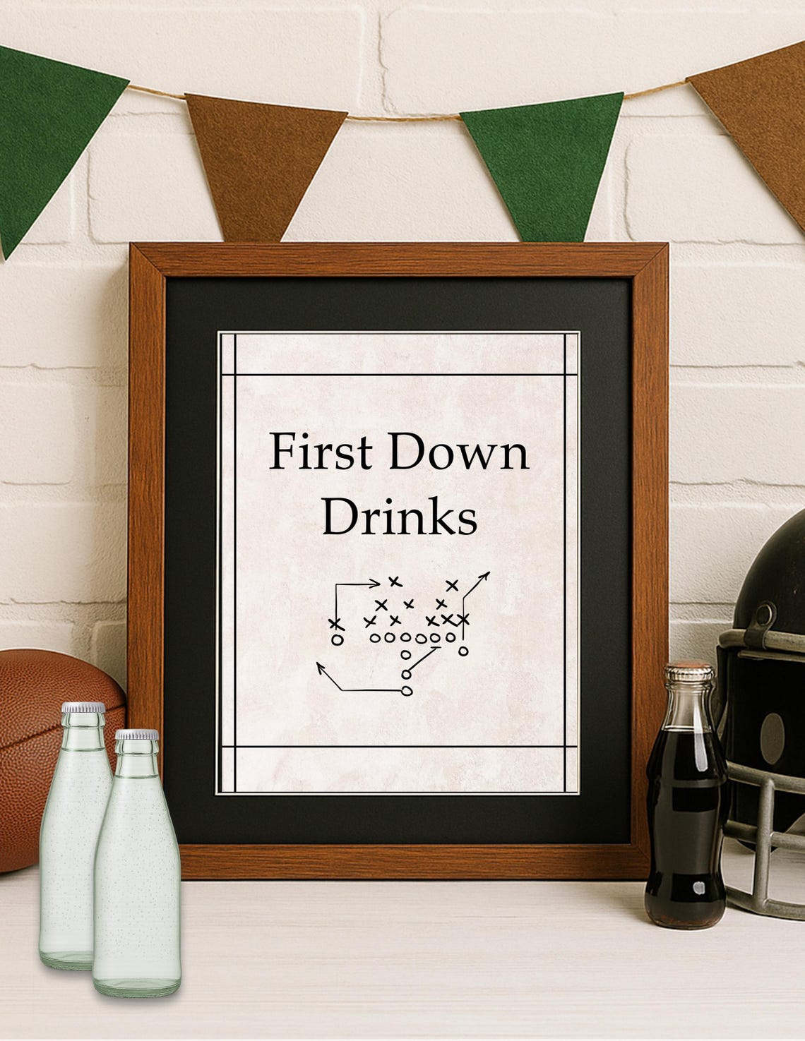 Football Party Signs Bundle | Game Day Decorations | Welcome Sign ...