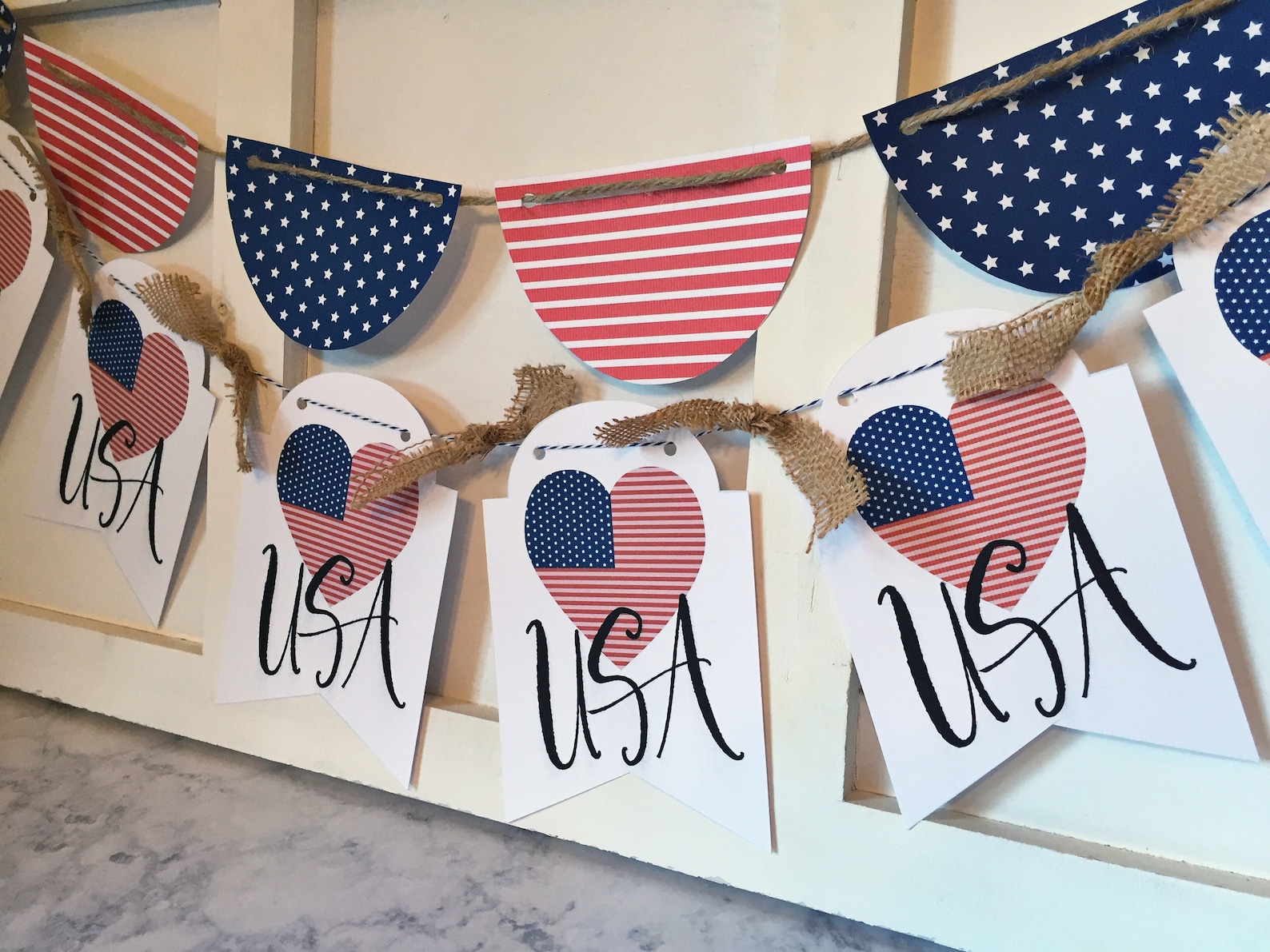 Printable 4th of July Decorations Printable Patriotic Party | Etsy