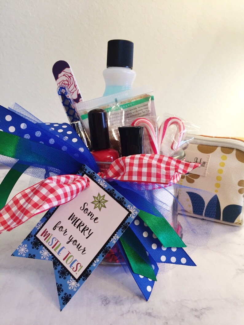 For Your Mistletoes Gift Tags, Printable Nail Polish Gift Tags ...